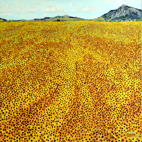 Clint Eccher is the creator of tiered painting, a revolutionary method ...